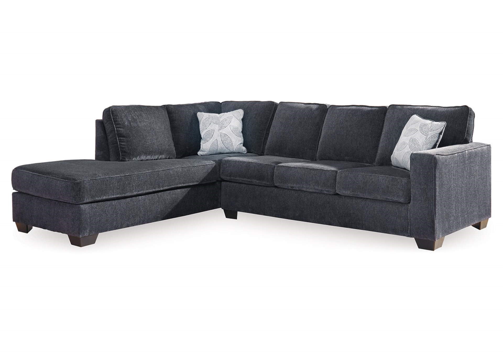 Buy Atlanta Corner Lounge with Chaise in Slate Grey, Bunbury, WA ...